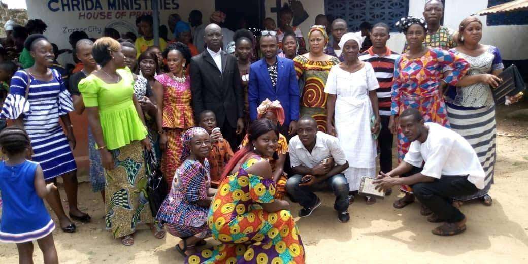church in Liberia - The Lulu Tree